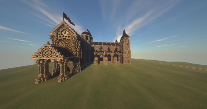 Huge Cathedral Minecraft Map