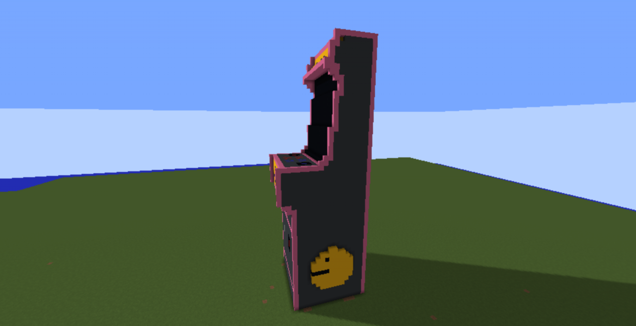 Large Arcade Machine Minecraft Map