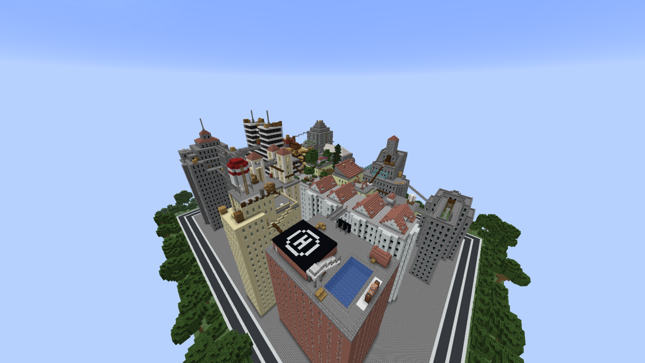 Rooftops 2016 [TTT Map] [1.15] Minecraft Map