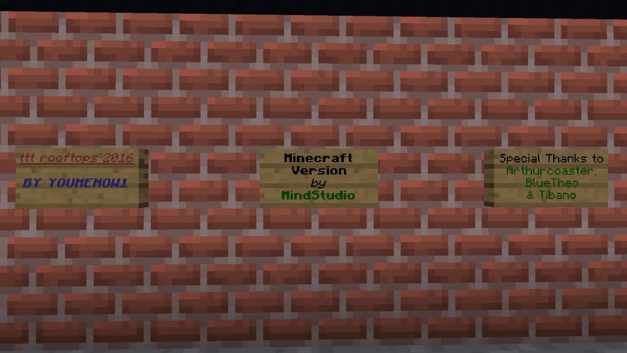 Rooftops 2016 [TTT Map] [1.15] Minecraft Map