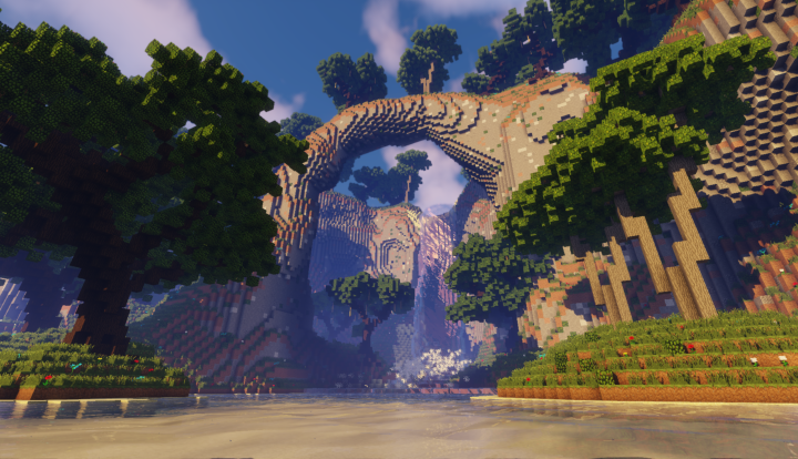 Waterfall Minecraft Map