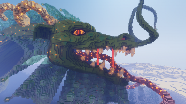 Funtazer's Halloween Sea Serpent/Nether Portal Minecraft Map