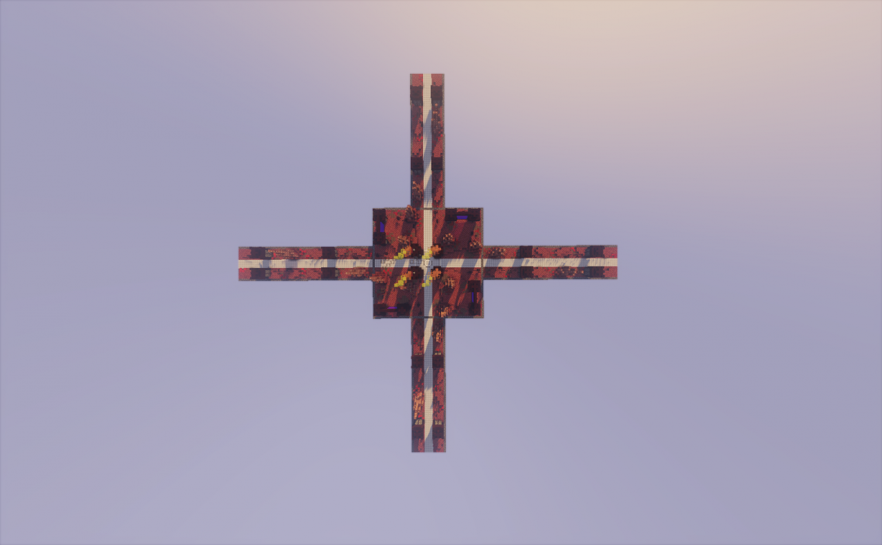 HCF Nether Spawn [50x50] Minecraft Map