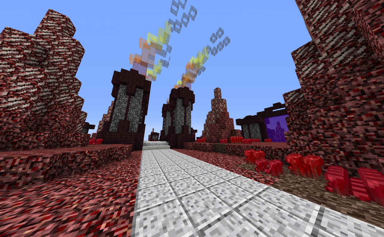 HCF Nether Spawn [50x50] Minecraft Map