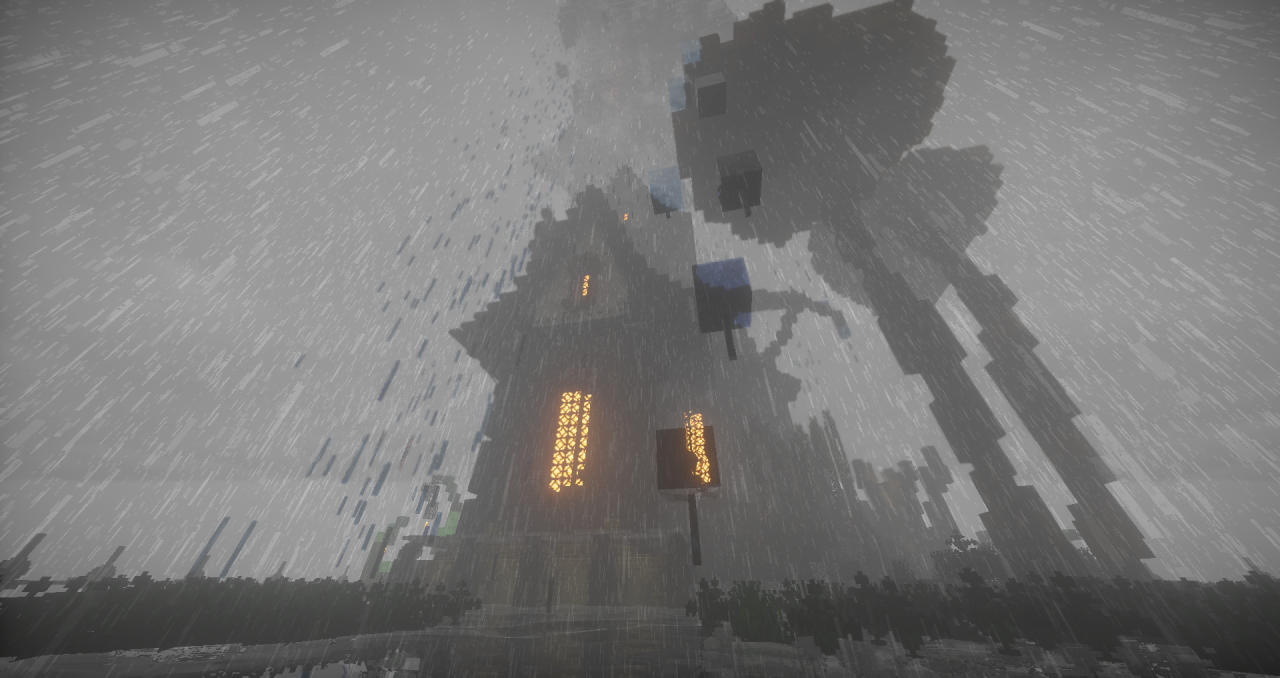 Raining House Minecraft Map