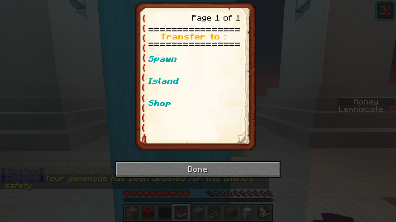 Skyblock Advanced Minecraft Map