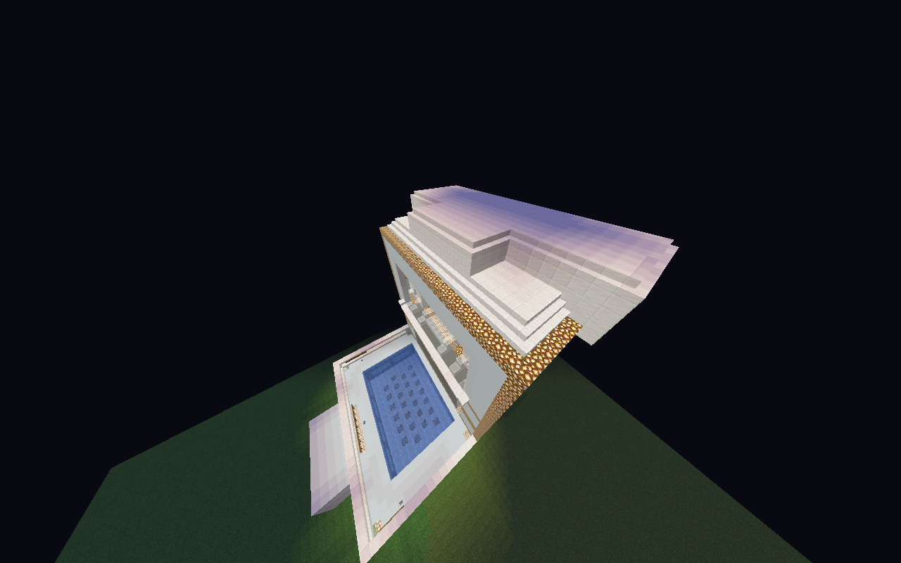 Automatic Pool Waterfall for 1.14.4 Minecraft Map