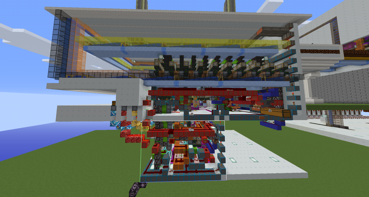 The Mountain (Warehouse and Shopfront) Minecraft Map