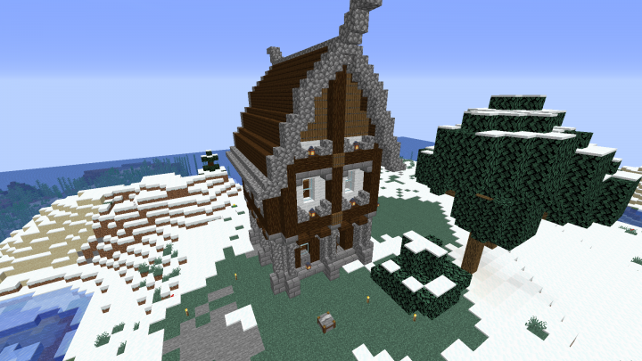 easy low cost house Minecraft Map