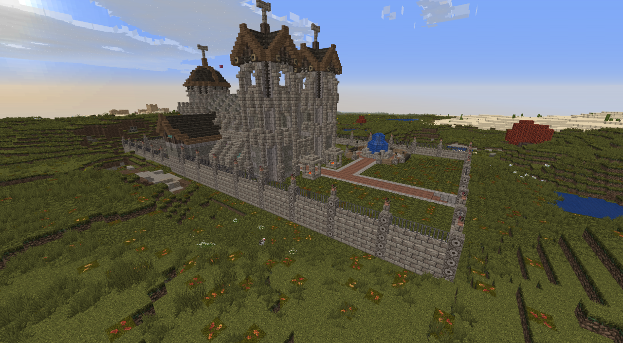 Medieval Cathedral Minecraft Map