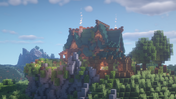 Goldrobin's Mansion Minecraft Map