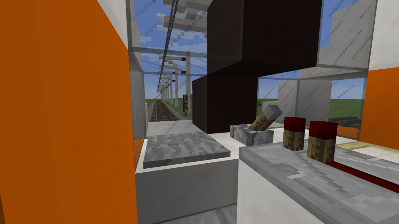 E 1000 train Minecraft Map