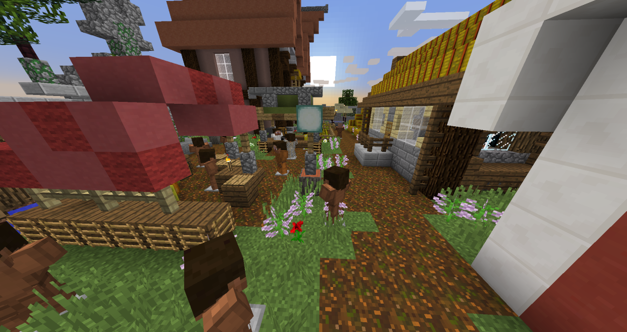 A small village Minecraft Map