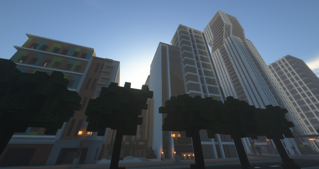 Building a real looking Minecraft city Minecraft Map