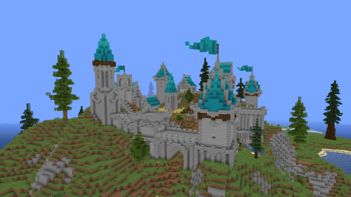 Multiplayer Island Base | Minecraft Build Timelapse Minecraft Map