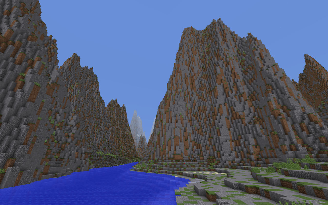 Mountain Coast Minecraft Map