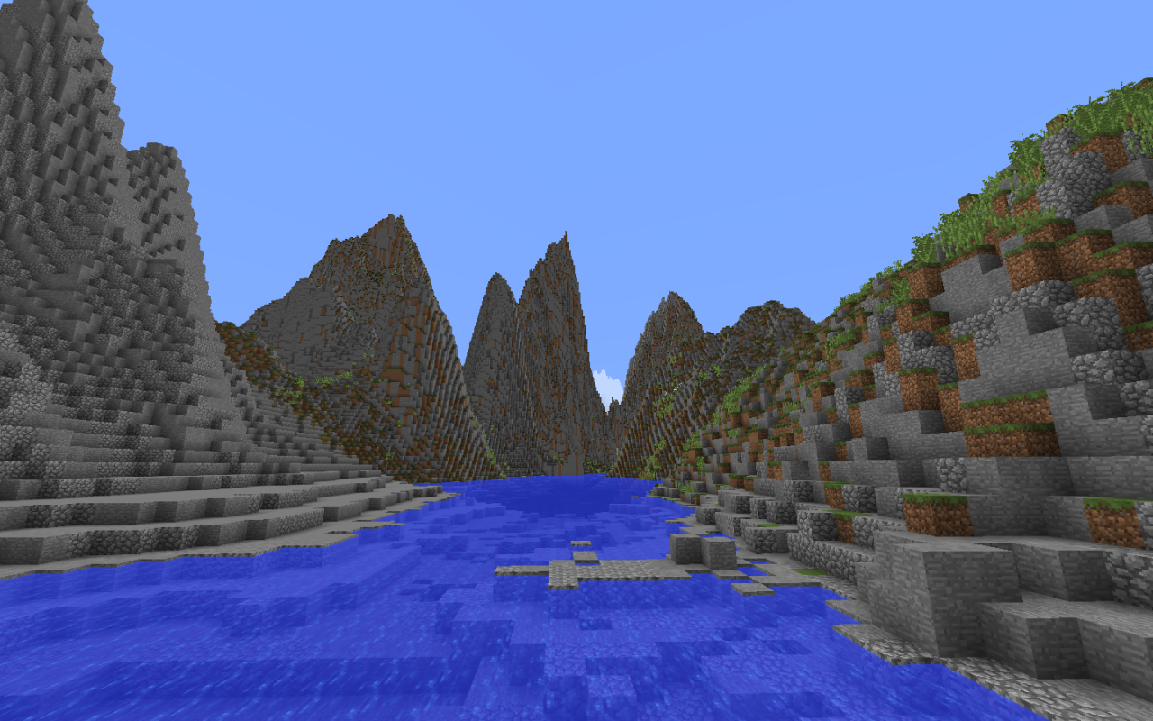 Mountain Coast Minecraft Map
