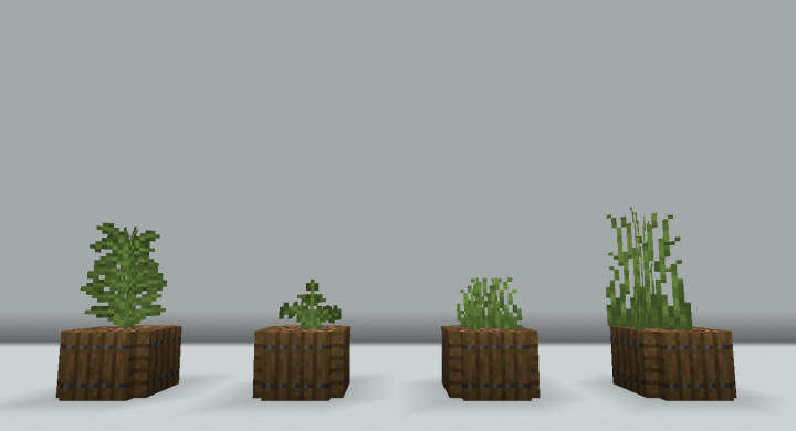 Mlogo's Craftable Tall Grass & Ferns Minecraft Data Pack