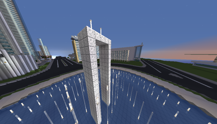 Welcome Monument, Jakarta Minecraft Map