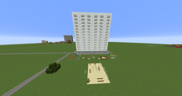 Block of flats adventure BETA 1 [1.12.2] Minecraft Map