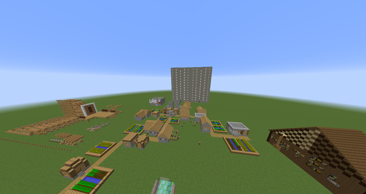 Block of flats adventure BETA 1 [1.12.2] Minecraft Map