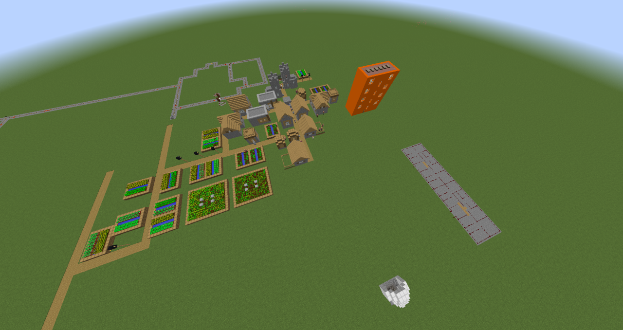 Block of flats adventure BETA 1 [1.12.2] Minecraft Map