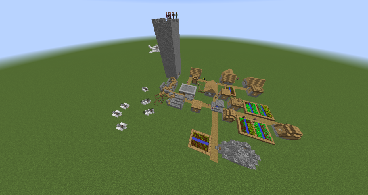 Block of flats adventure BETA 1 [1.12.2] Minecraft Map