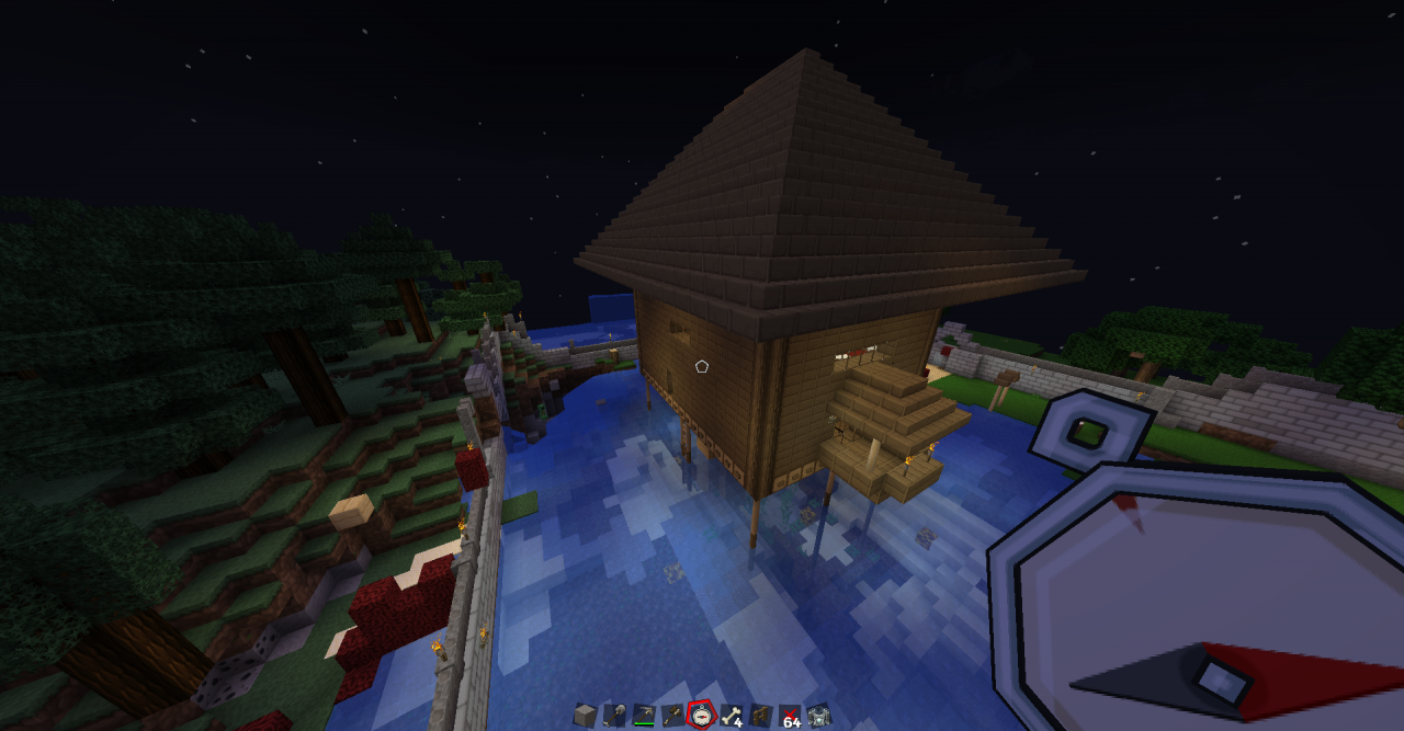 Water house Minecraft Map