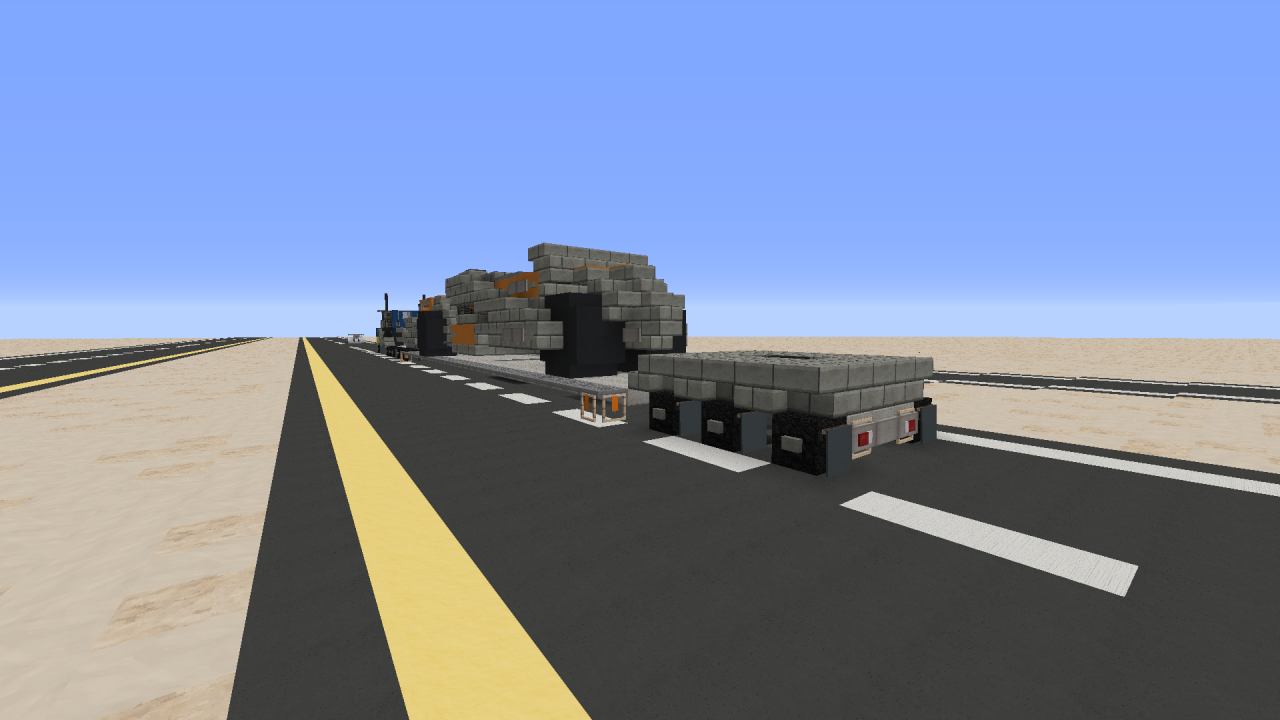 1960s Heavy Haul truck Minecraft Map