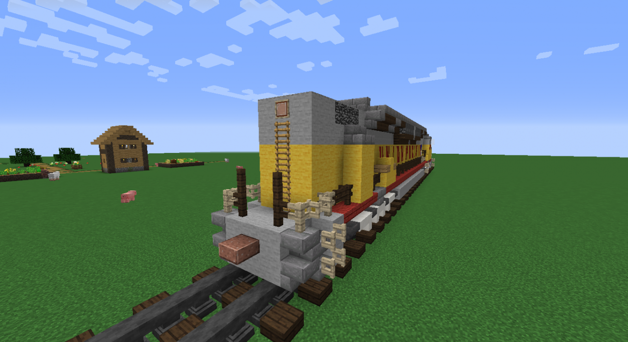 Union Pacific DDA40X Minecraft Map