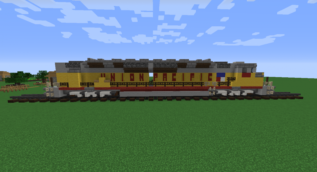 Union Pacific DDA40X Minecraft Map