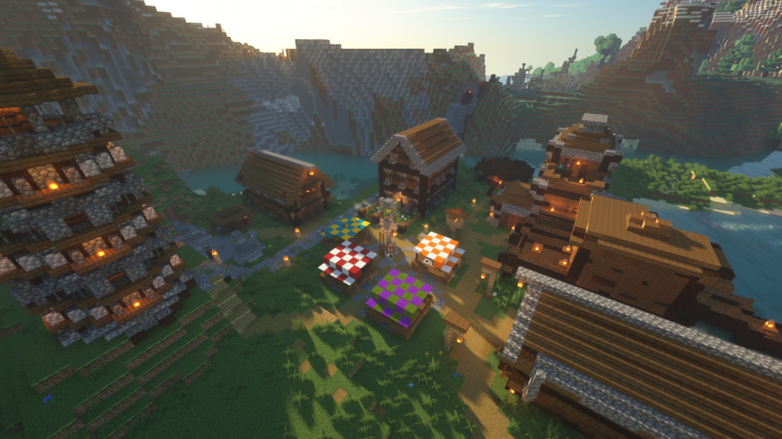 Open World Adventure map Minecraft Map