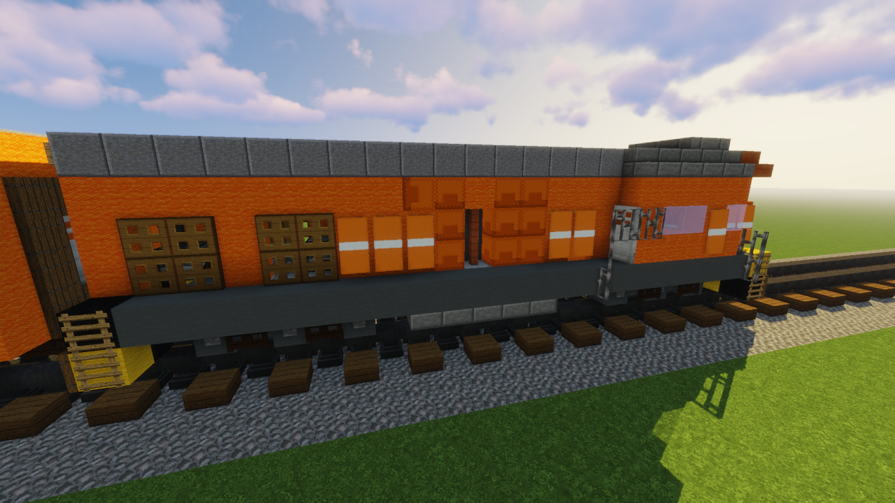 Taiwan railway R100 train Minecraft Map