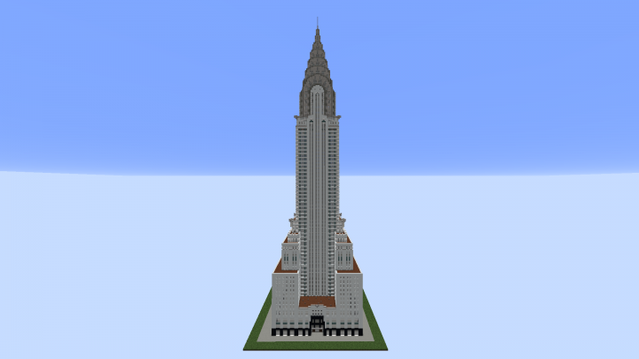 Chrysler Building, NYC | ART DECO SKYSCRAPER Minecraft Map