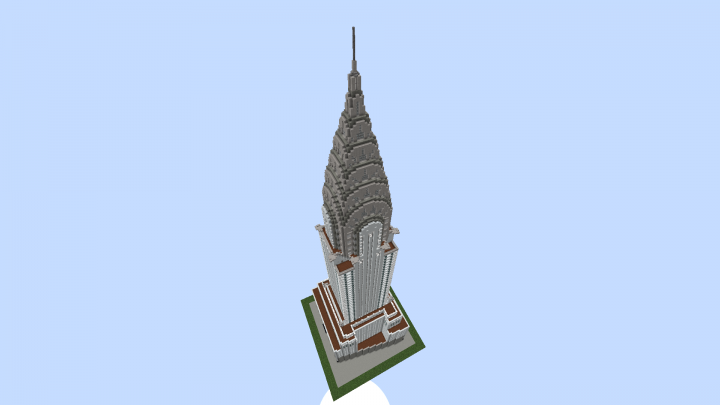 Chrysler Building, NYC | ART DECO SKYSCRAPER Minecraft Map