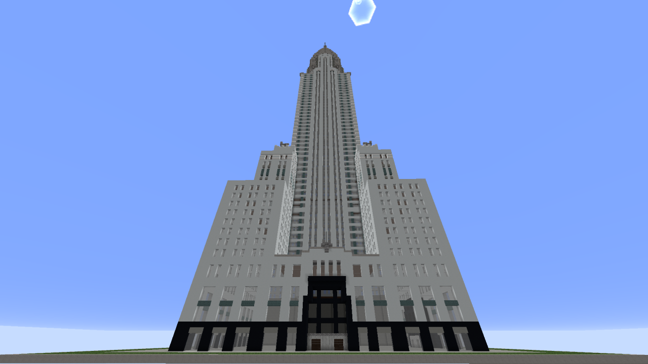 Chrysler Building, NYC | ART DECO SKYSCRAPER Minecraft Map