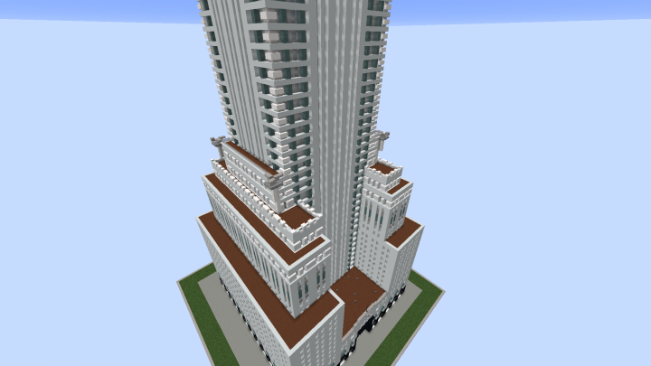 Chrysler Building, NYC | ART DECO SKYSCRAPER Minecraft Map