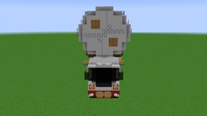 Larger Heavy Transport Truck w/ Large Silo | Minecraft Project ...