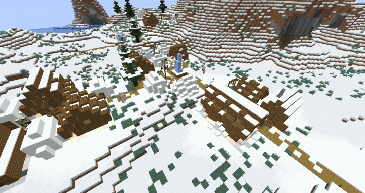 Snapshot 19w41a Village Spawn Seed Minecraft Map