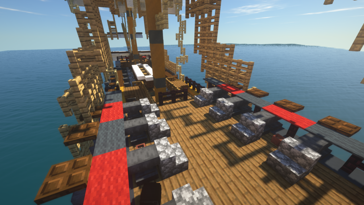 HMS Formidable 2nd rate ship of the line Minecraft Map