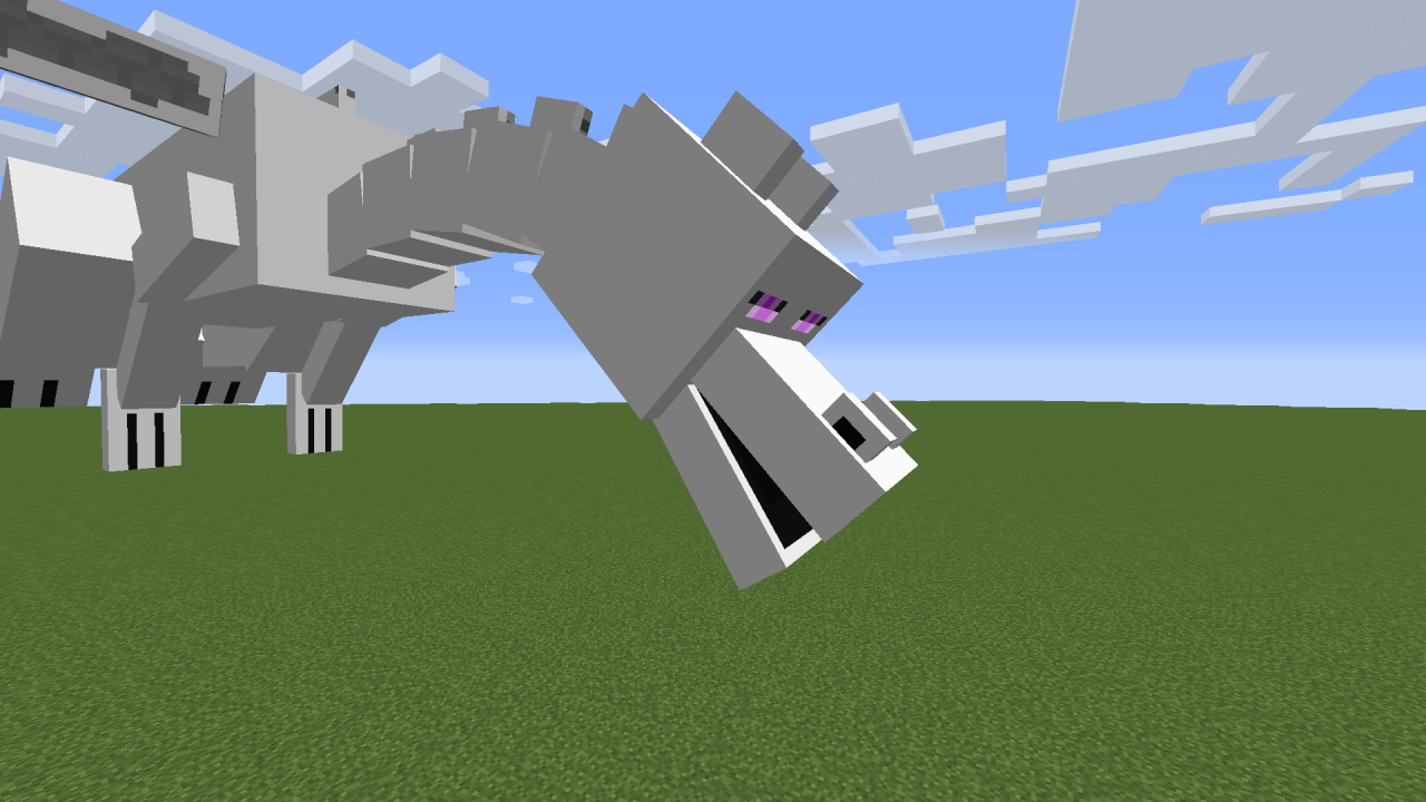 Ghast 'n' Dragon Swap Minecraft Texture Pack