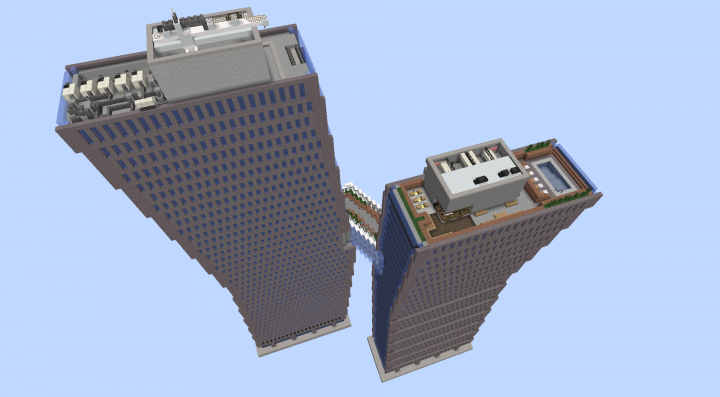 American Copper Buildings, NYC Minecraft Map