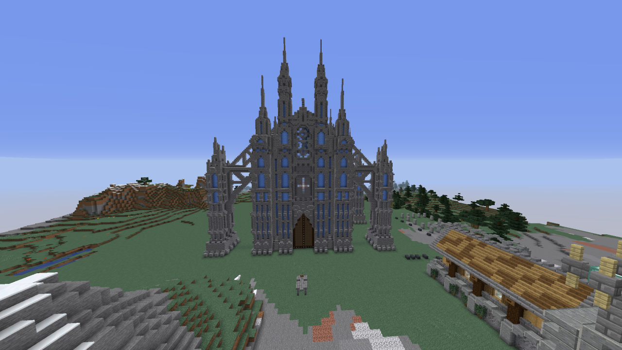 The Archeleaus Cathedral on IceCraft Minecraft Map