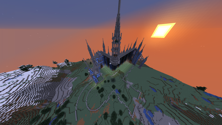 The Archeleaus Cathedral on IceCraft Minecraft Map