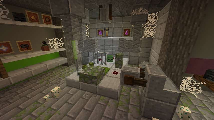 LadyBeckzilla's Halloween Town (SuperFlat) Minecraft Map