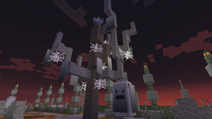 LadyBeckzilla's Halloween Town (SuperFlat) Minecraft Map