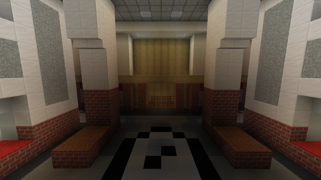Suburban High School 1 Minecraft Map