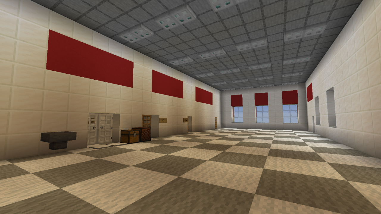 Suburban High School 1 Minecraft Map