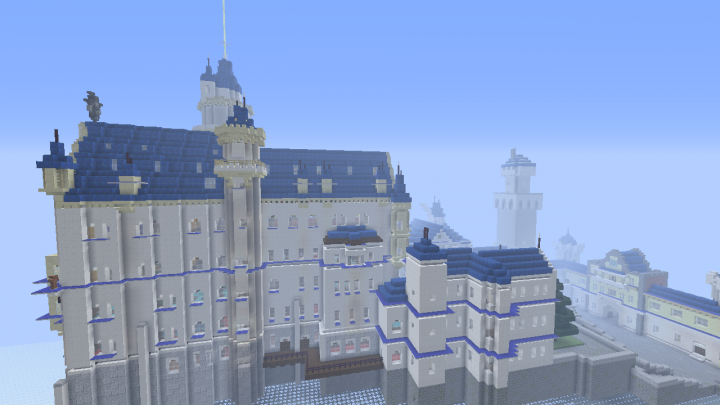 Neuschwanstein Castle Minecraft Map