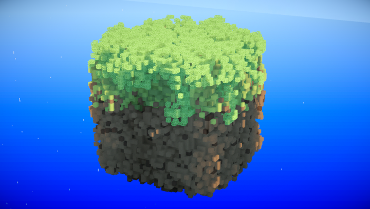 Big Grass brock Minecraft Map